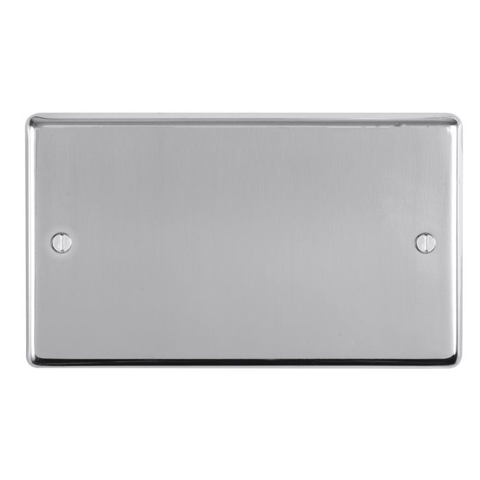 Eurolite PSS2B Stainless steel Double blank plate, Polished Stainless ... Eurolite PSS2B Stainless steel Double blank plate, Polished Stainless ...